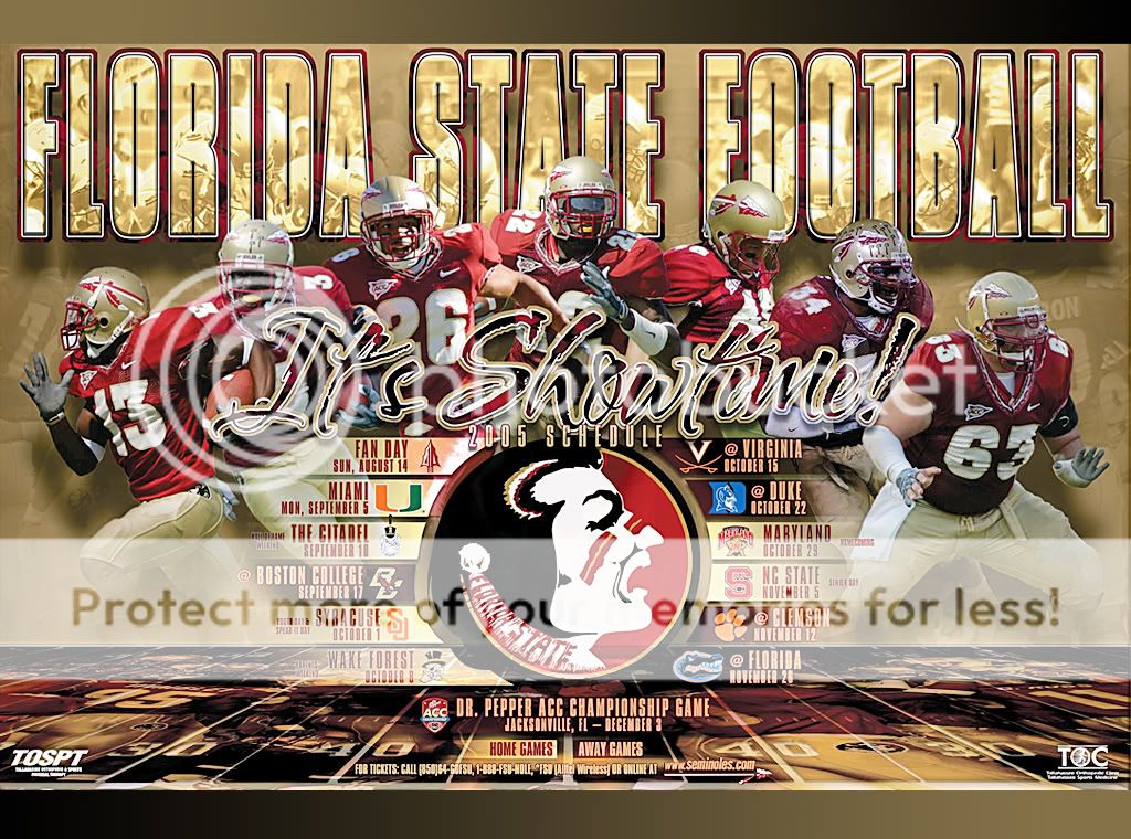 Fsu Football 2014 Poster