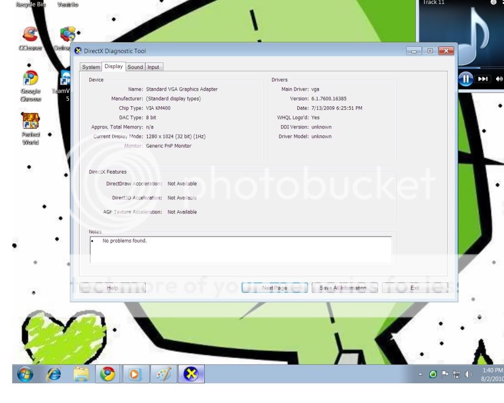 Game unable to start,(With weird Symbols) — perfectworld-pwi